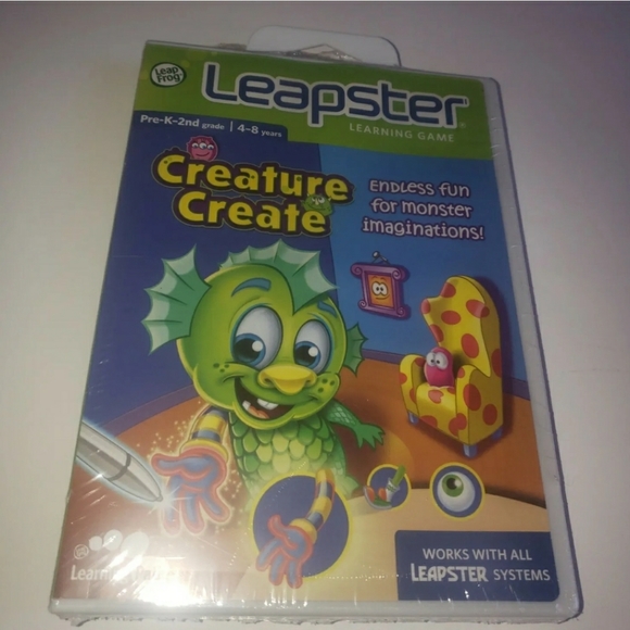 Leap Frog | Video Games & Consoles | Leap Frog Leapster Creature Create ...